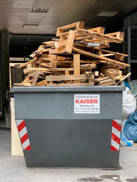 Befüllung - Mini ist clever! – Kaiser Containerdienst